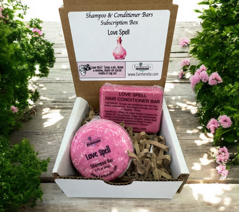 SHAMPOO & CONDITIONER bars subscription box – Eartherella Soap & Candle ...