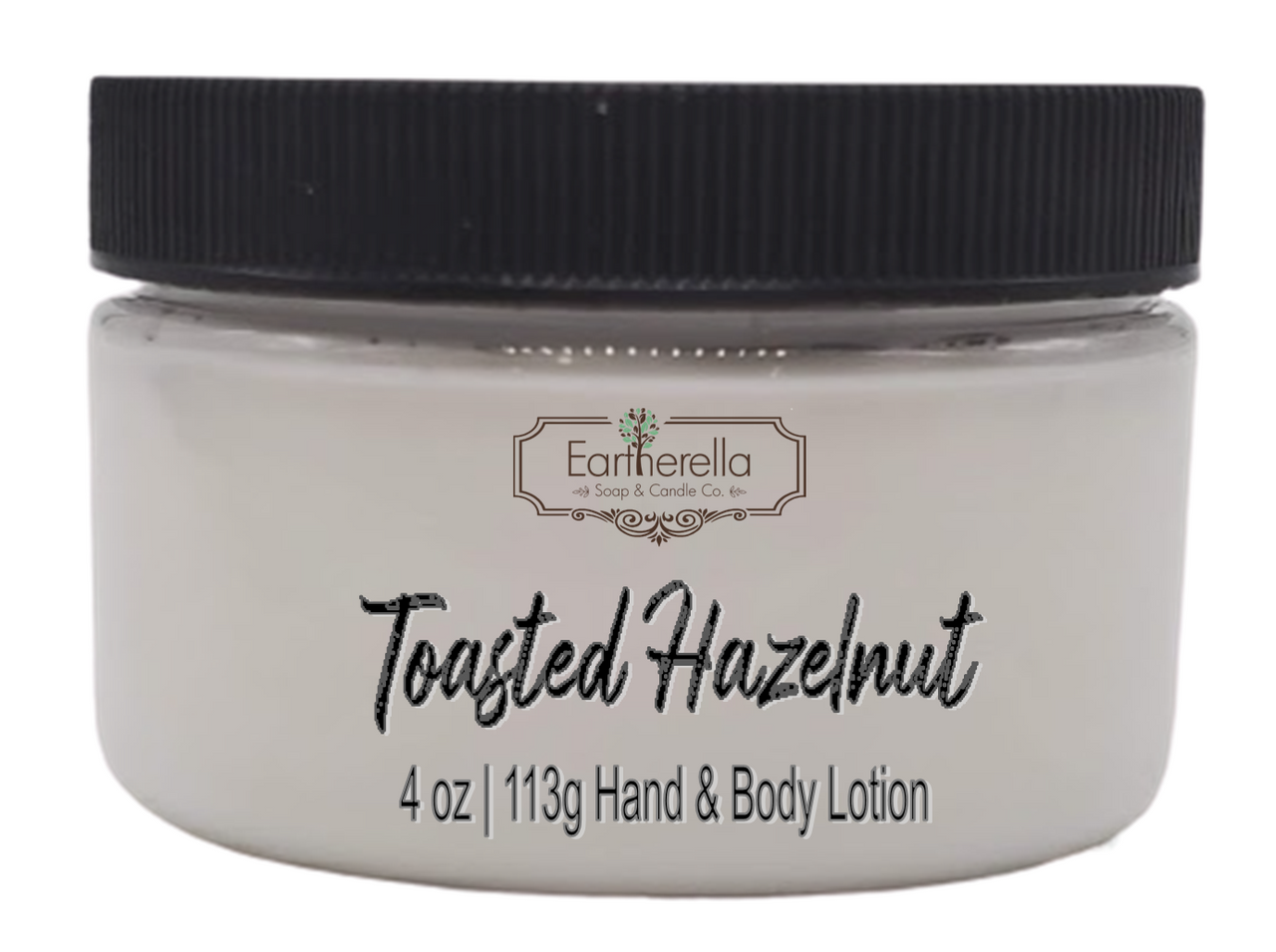 TOASTED HAZELNUT Hand & Body Lotion Jar, 4 oz. – Eartherella Soap ...